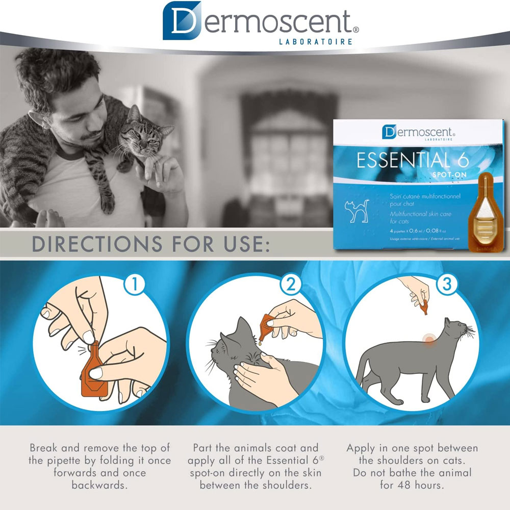 Dermoscent Spot-On Skin Care for CATS | On Sale | EntirelyPets Rx
