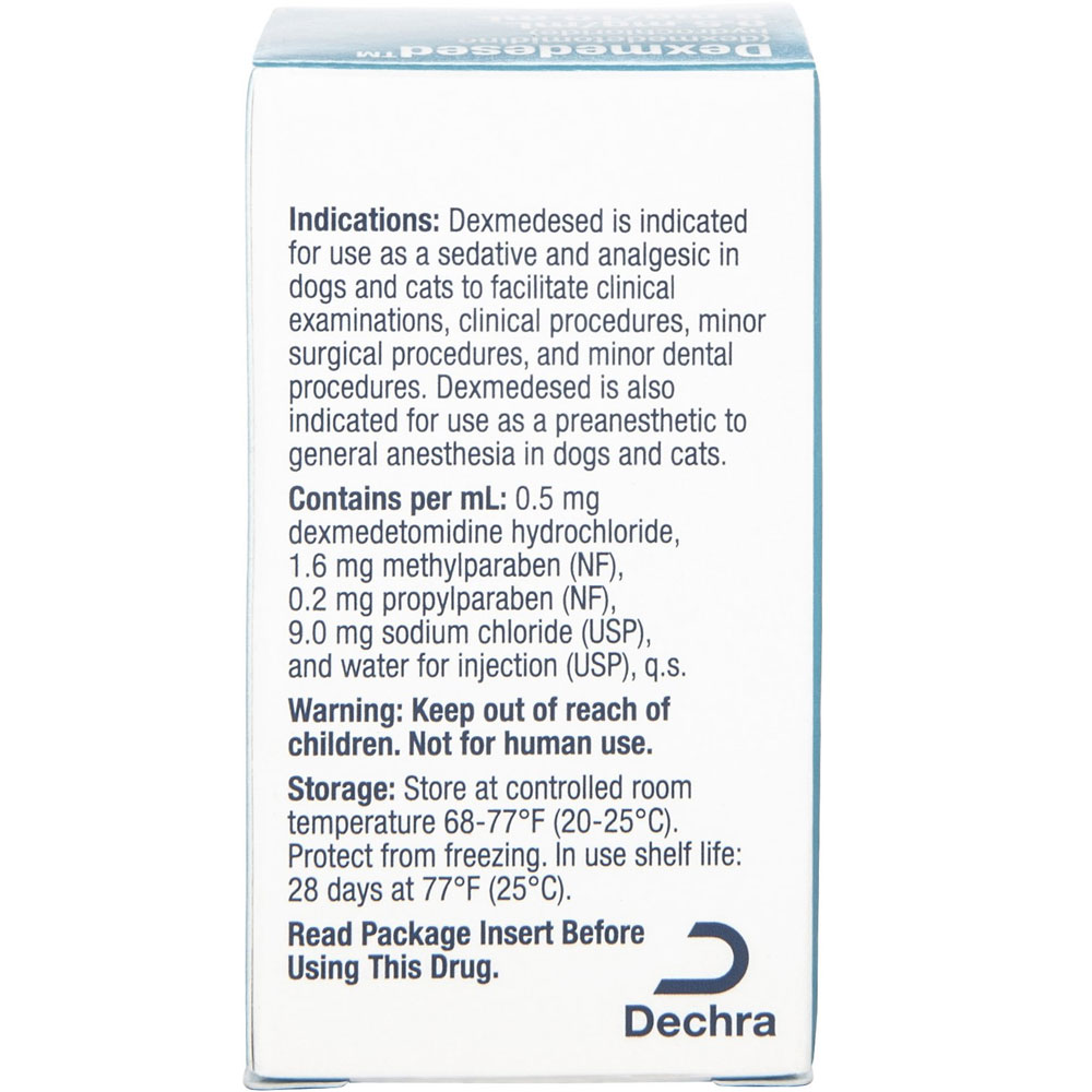 Dexmedesed Injectable Solution for Dogs & Cats 0.5mg/ml (10 ml) | On ...