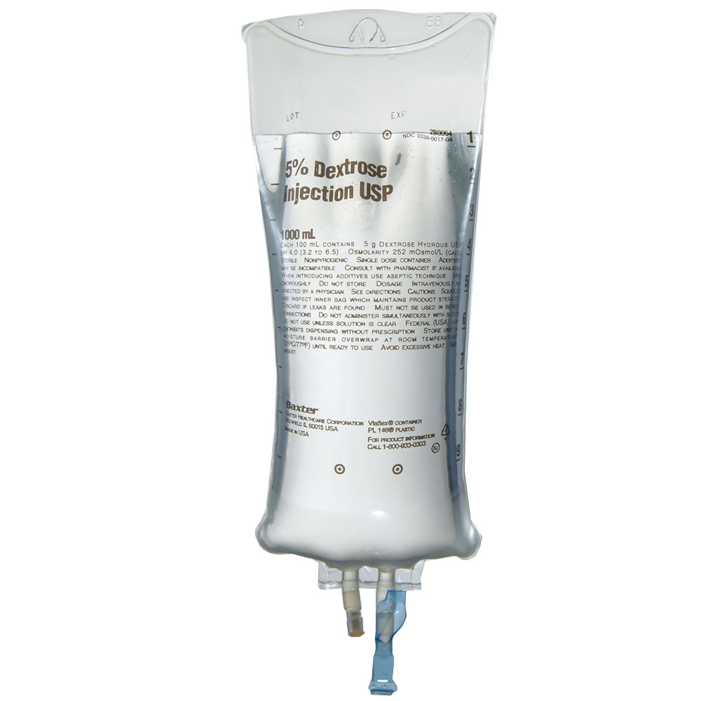 Dextrose for Animals - 5% In Water Inj USP LifeCare - (Plastic Bags) 12 ...