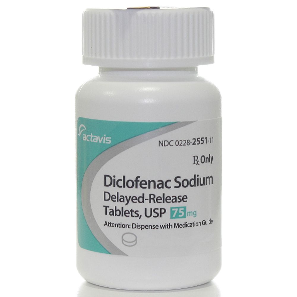 Diclofenac DR Tablet, 75-mg, 1 Count | On Sale | EntirelyPets Rx