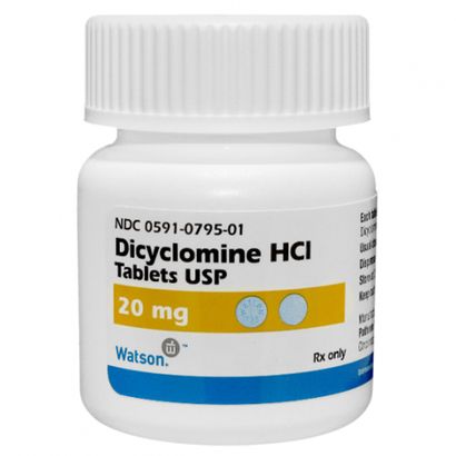 Dicyclomine Tablets 20mg, 1 Count | On Sale | EntirelyPets Rx