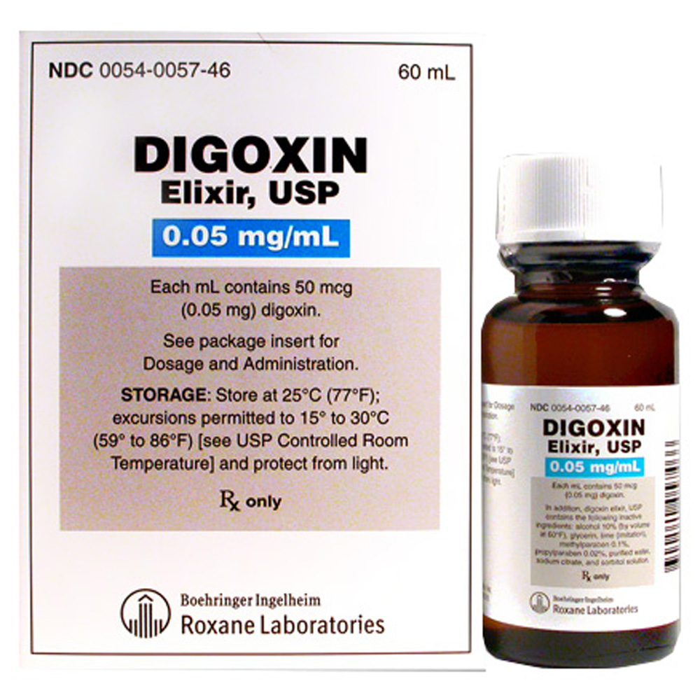Digoxin Elixir USP 0.05mg/ml (60 ml) | On Sale | EntirelyPets Rx