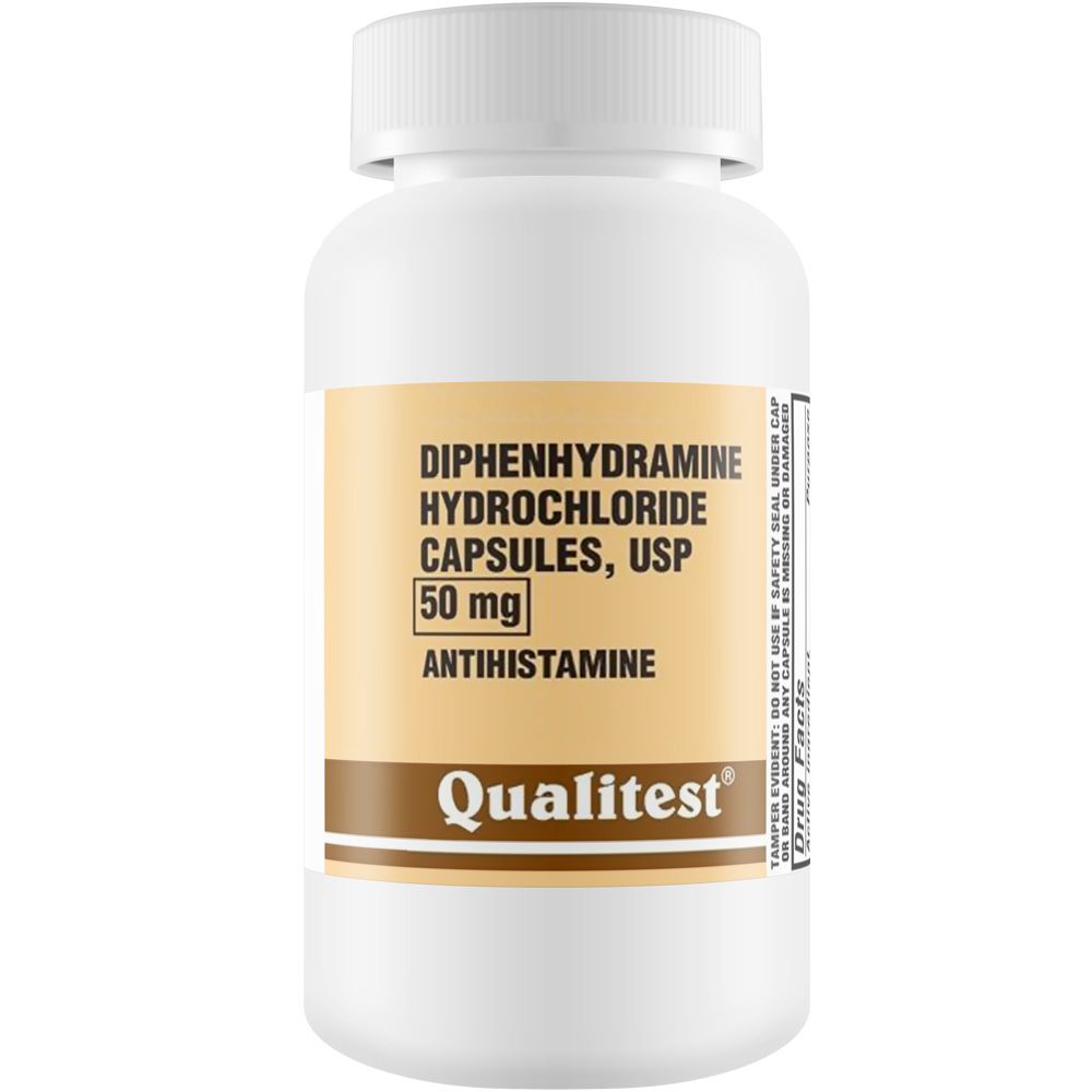 Diphenhydramine Hydrochloride Caps 50mg (per cap) | On Sale ...
