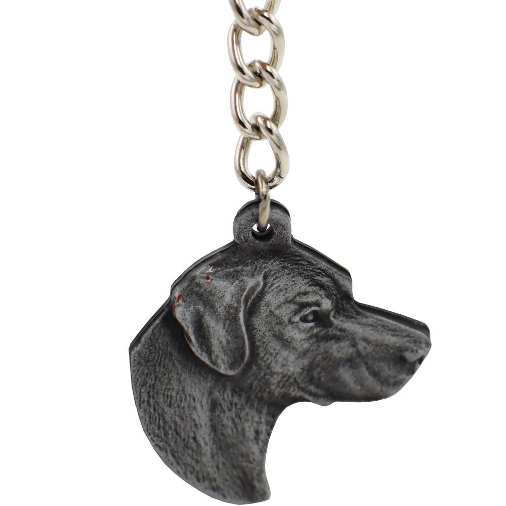 Dog Breed Keychain USA Pewter - Labrador Retriever (2.5") | On Sale ...