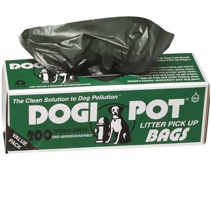 DogiPot Litter Pick Up Bags (200 bags) | On Sale | EntirelyPets Rx