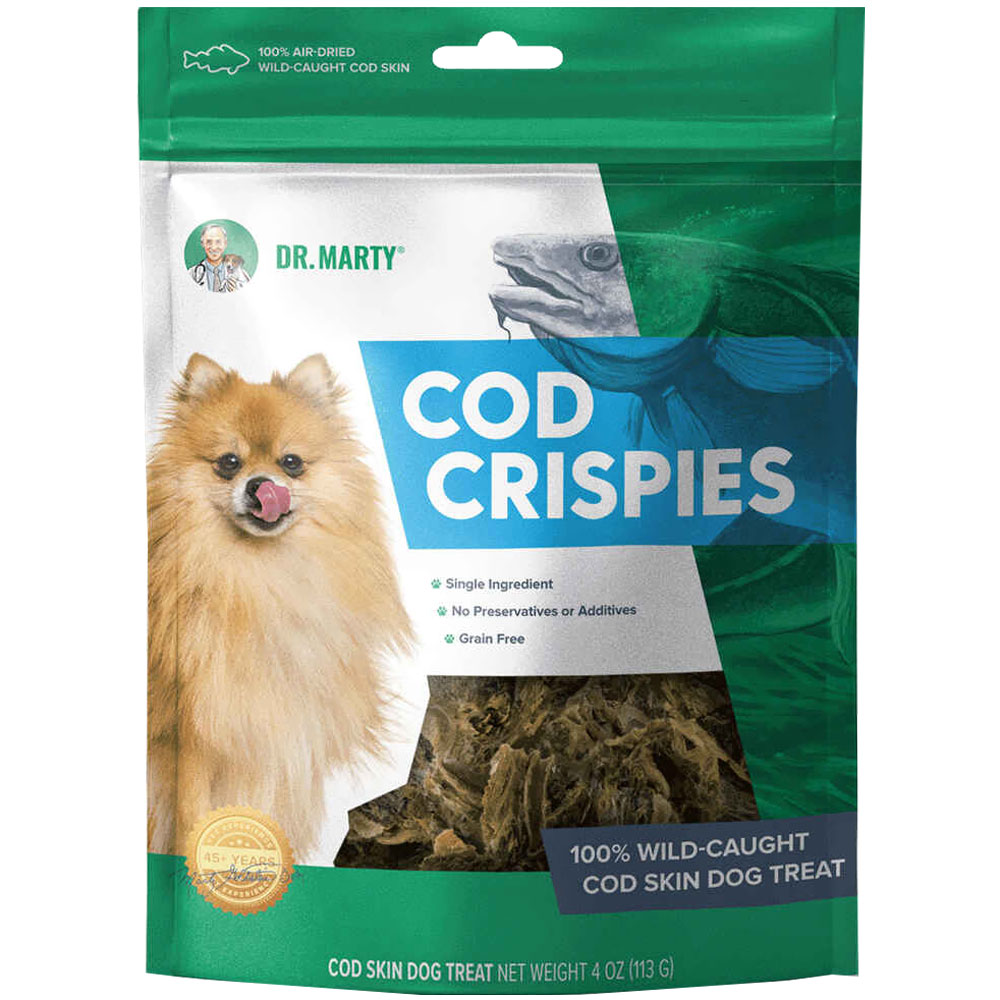 Dr. Marty Cod Crispies Freeze Dried Dog Treats, 4-oz | On Sale ...
