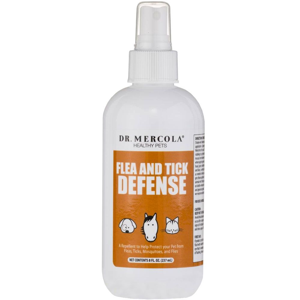 Dr. Mercola Flea & Tick Defense for Cats & Dogs (8 oz) | On Sale ...