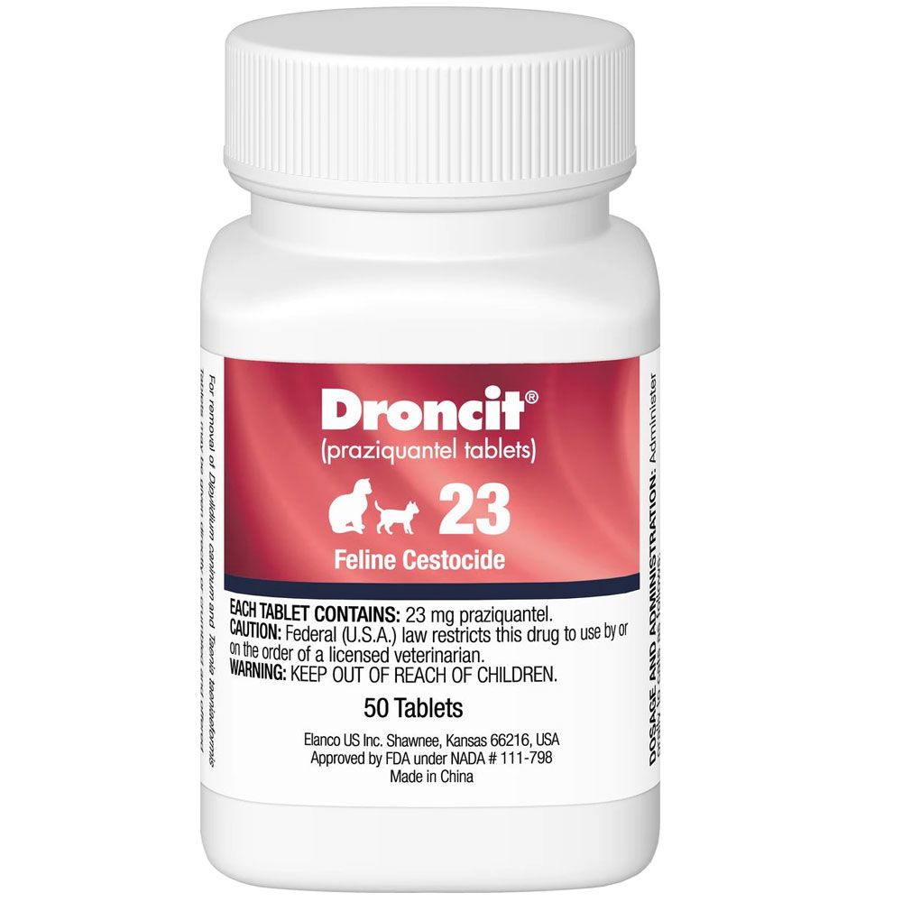 Droncit Feline 23 mg (per tab) | On Sale | EntirelyPets Rx