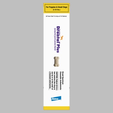 Drontal Plus for Small Dogs (50 Tablets) | Free Shipping | EP Rx