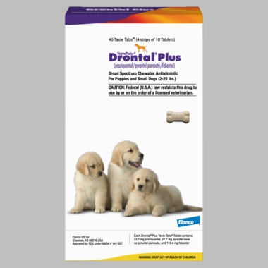 Drontal Plus for Small Dogs (50 Tablets) | Free Shipping | EP Rx