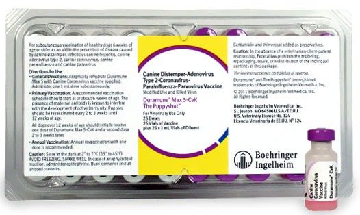 Duramune Max 5-CVK The Puppyshot (25 Doses) | On Sale | EntirelyPets Rx