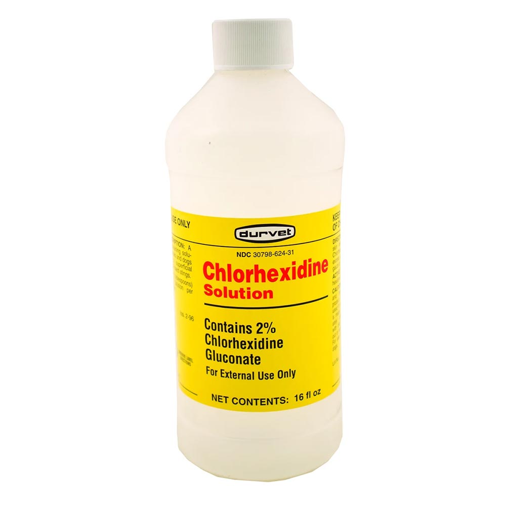 Durvet Chlorhexidine Solution for Horses & Dogs (16 oz) - [Skin Health ...