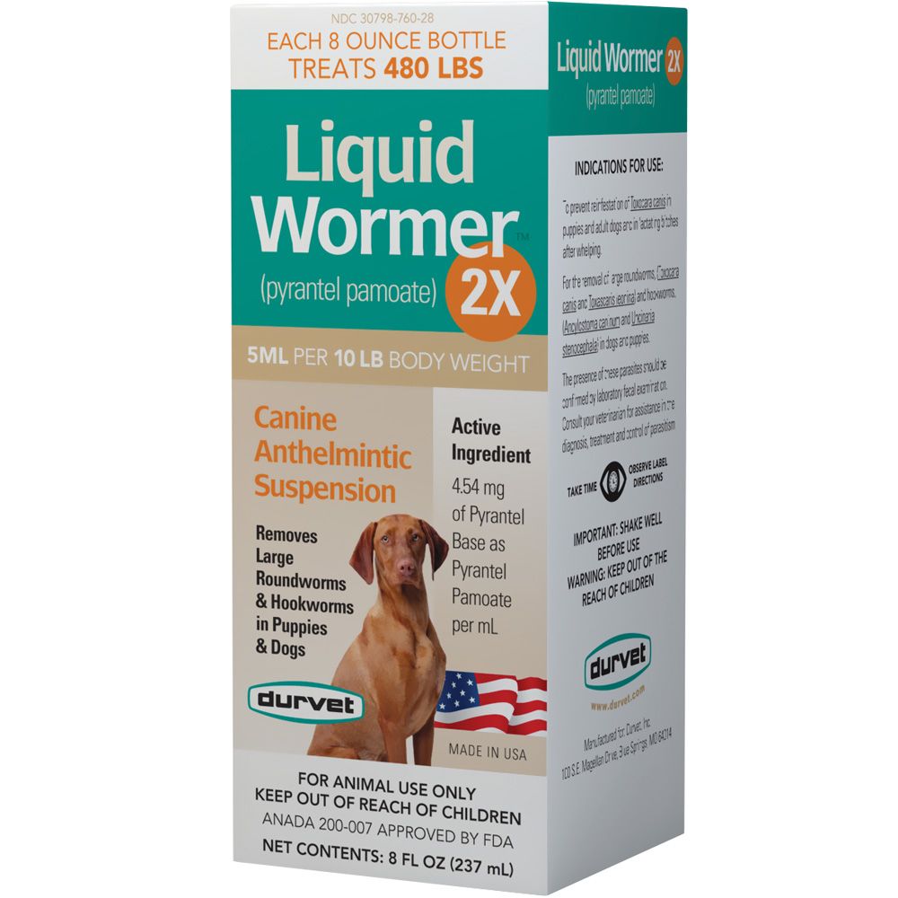 Durvet Liquid Wormer (8 fl oz) | On Sale | EntirelyPets Rx