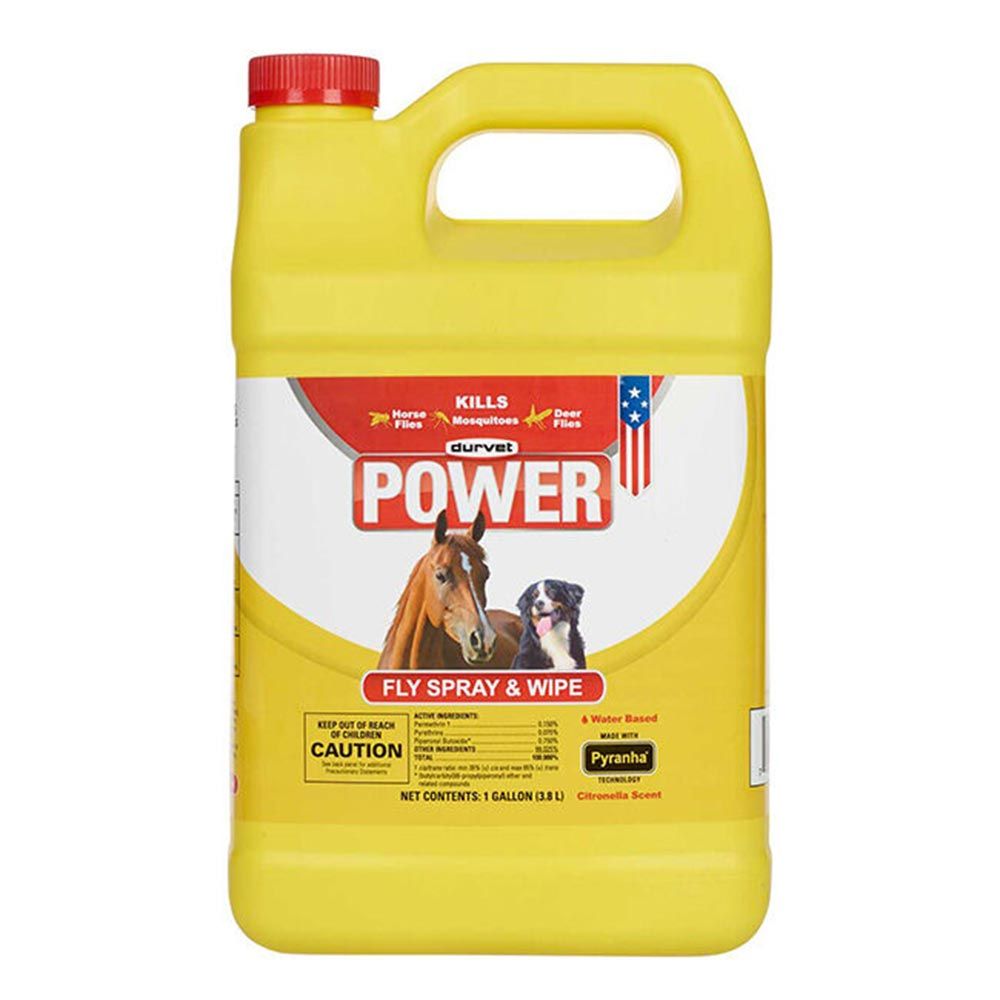 Durvet Power Fly Spray & Wipe (1 Gallon) - [Insecticide] | On Sale ...
