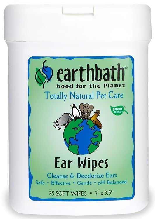 Earthbath Ear Wipes (25 soft wipes) | On Sale | EntirelyPets Rx