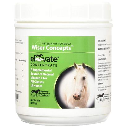 Elevate Concentrate Natural Vitamin E Supplement for Horses (2 lb) | On ...