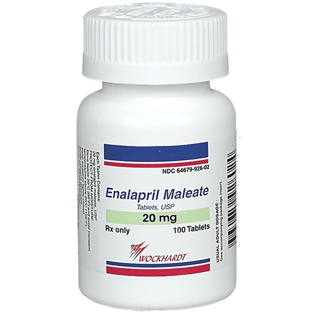 Enalapril Maleate 20 mg (100 tabs) | On Sale | EntirelyPets Rx