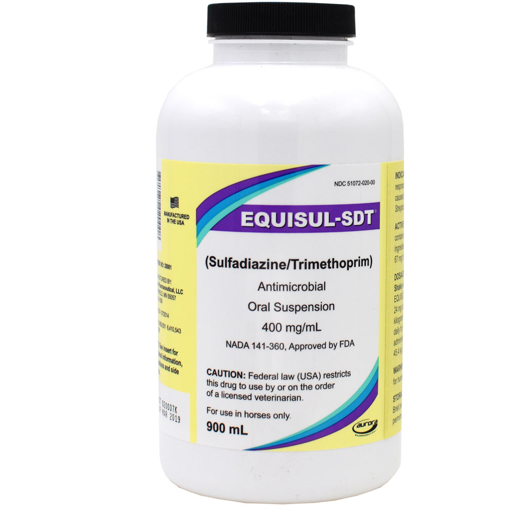 Equisul-SDT for Horses - - 400mg 900 mL - [Antimicrobial Solution] | On ...
