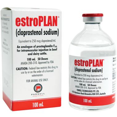 EstroPlan (Cloprostenol Sodium) Injection - 100mL (50 Doses) | On Sale ...