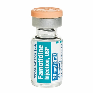 Famotidine Injection 10mg/mL, 2mL | On Sale | EntirelyPets Rx