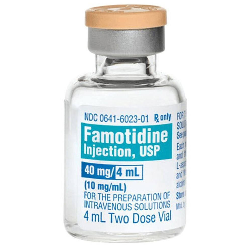 Famotidine Injection 10mg/mL, 4mL | On Sale | EntirelyPets Rx