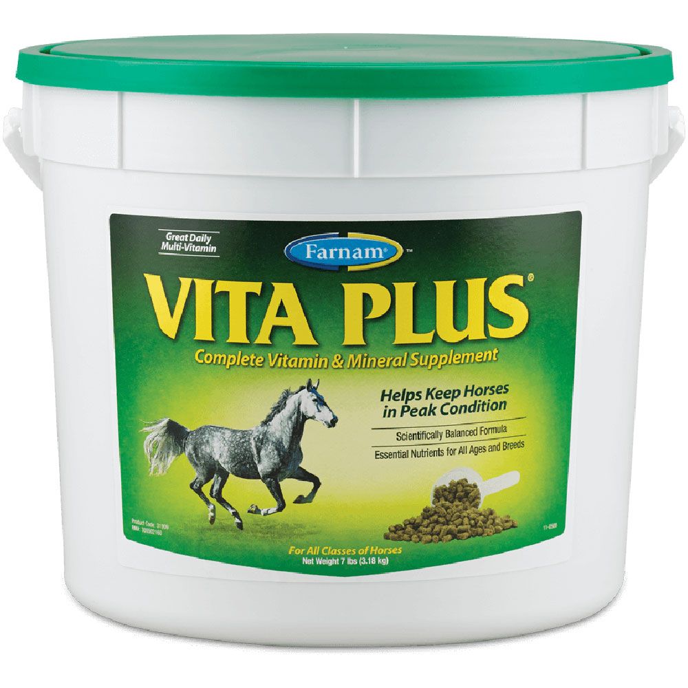 Farnam Vita Plus Multi Vitamin & Mineral Pellet 7.5lb | On Sale ...
