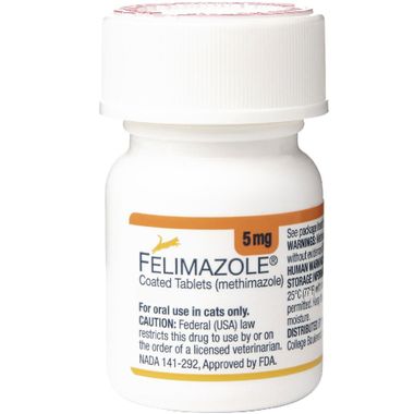 Felimazole for Cats 100 Ct. | Free Shipping | EntirelyPets Rx