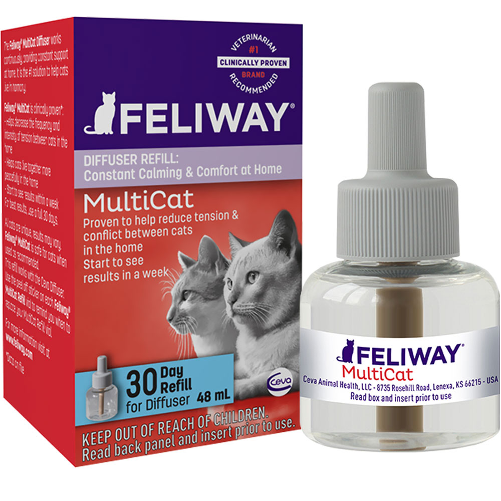 FELIWAY MultiCat Refill for Cats (48 ml) | On Sale | EntirelyPets Rx