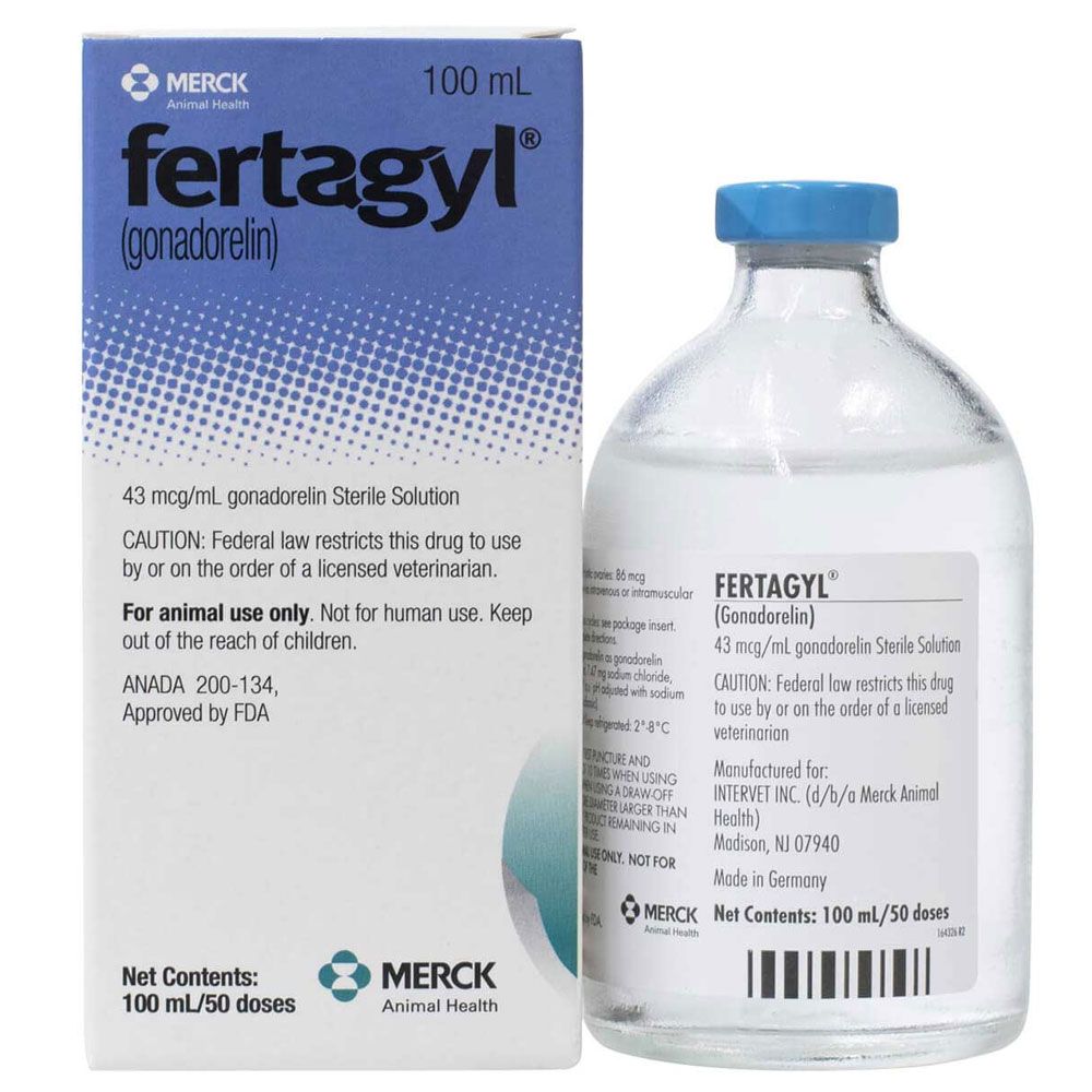 Fertagyl Sterile Solution (GnRH) (100 ml) | On Sale | EntirelyPets Rx