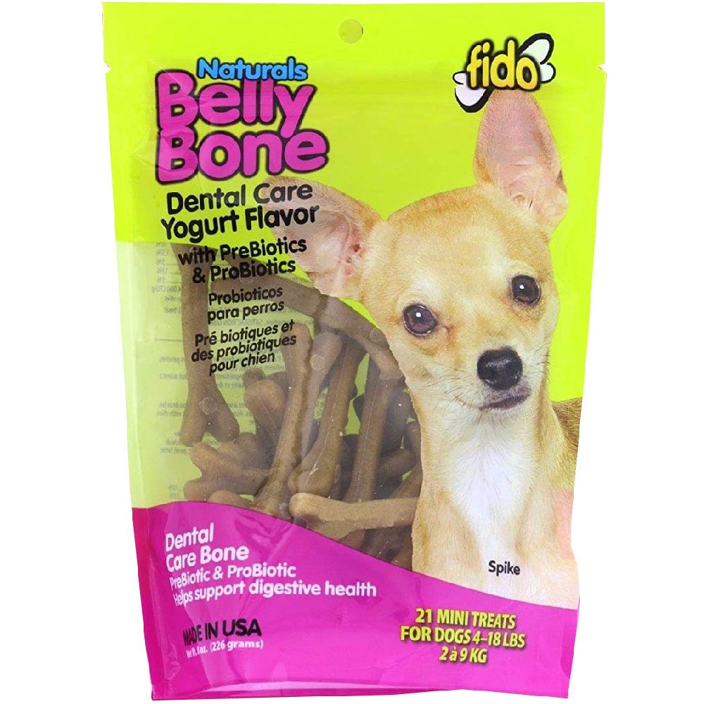 Fido Dental Care Belly Bones (Mini 21 Pack) | On Sale | EntirelyPets Rx