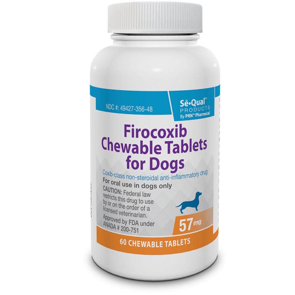 Firocoxib Chewable Tablet for Dogs, 57-mg, 60-count | On Sale ...