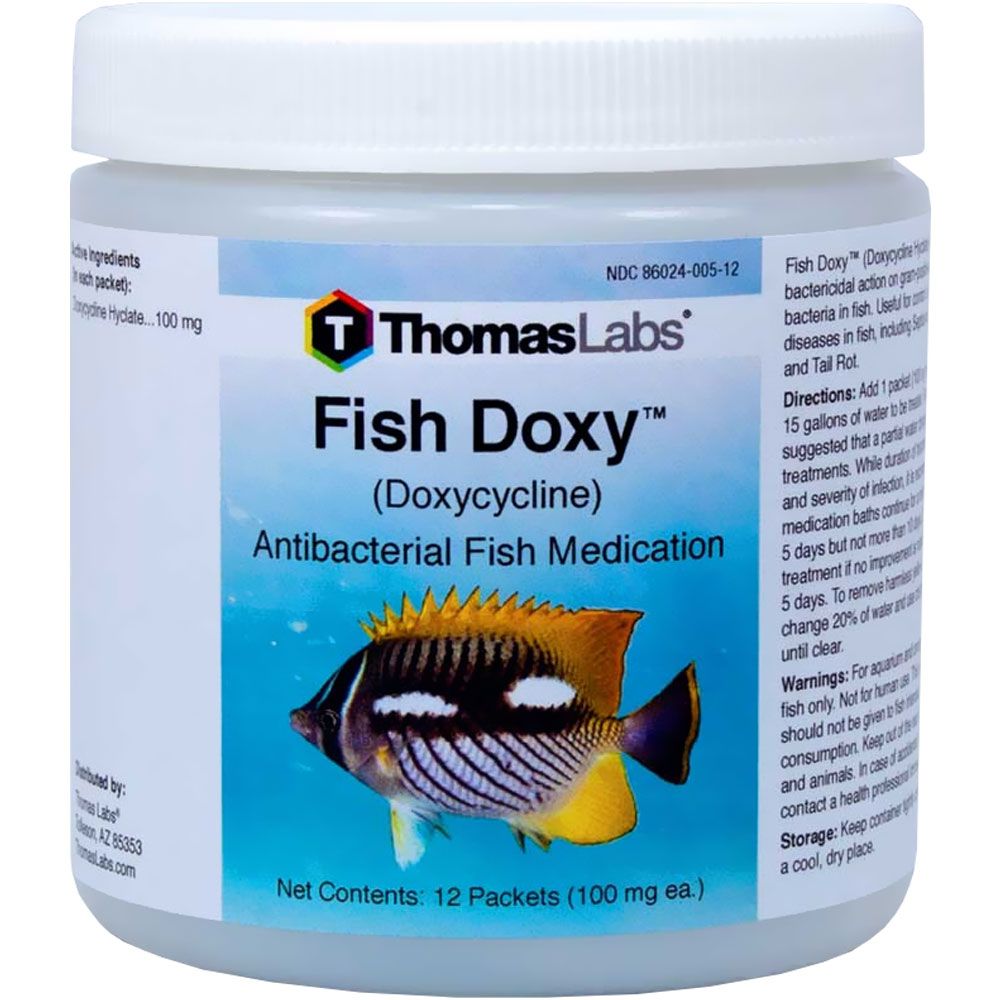 Fish Doxy (Doxycycline) - 100mg (12 packets) | On Sale | EntirelyPets Rx