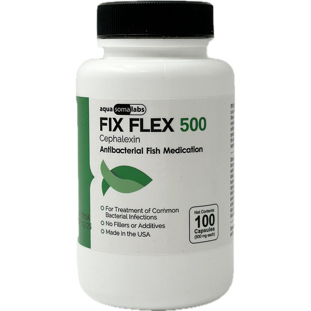 Fix Flex 500 (Cephalexin) 500mg - 100 Capsules | On Sale | EntirelyPets Rx
