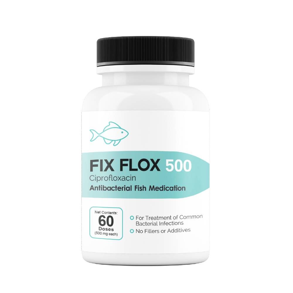 Fix Flox 500 (Ciproflaxcin) 500mg - 60 Tablets | On Sale | EntirelyPets Rx