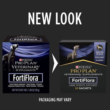 FortiFlora CANINE Nutritional Supplement by Purina - Box of 30 (1 gram ...
