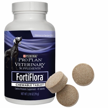 FortiFlora Canine Chewable Tablets (45 count) | On Sale | EntirelyPets Rx