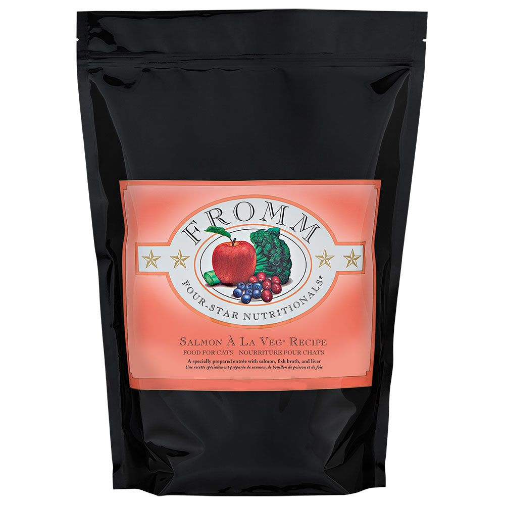 Fromm Four-Star Cat Food - Salmon A La Veg (5 lb) | On Sale ...