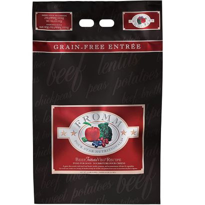 Fromm Four-Star Dog Food - Beef Frittata Veg (12 lb) | On Sale ...