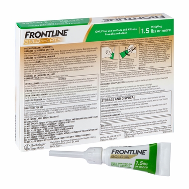 Frontline Gold for Cats, 3 Month | On Sale | EntirelyPets Rx