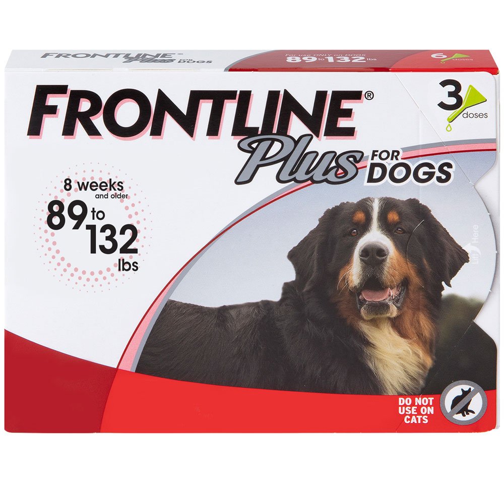 Frontline Plus for Dogs 89-132 lbs Red (3 Month) | EP Rx