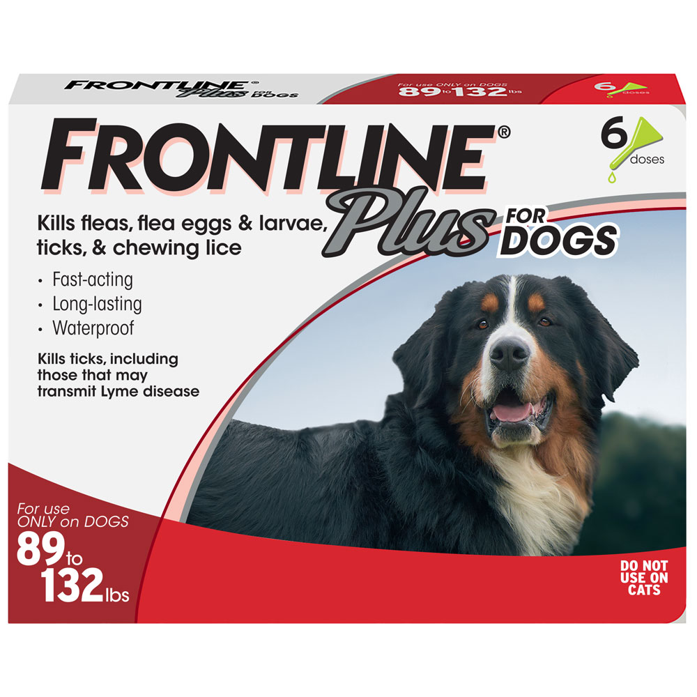 Frontline Plus for Dogs 89-132 lbs Red (6 Month) | EP Rx