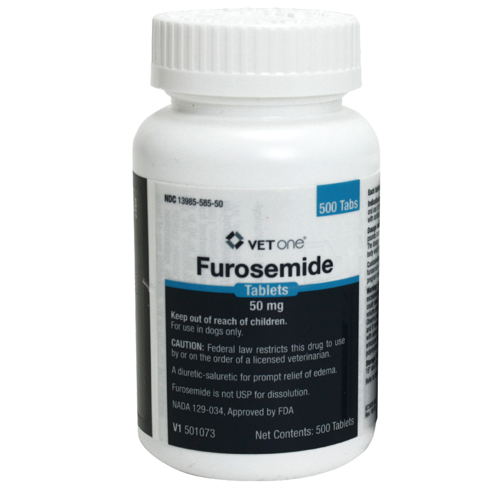 Furosemide 50 mg (500 Tabs) | On Sale | EntirelyPets Rx
