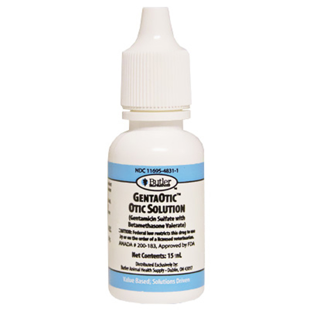 Genta-otic Otic Solution 240 ml | On Sale | EntirelyPets Rx