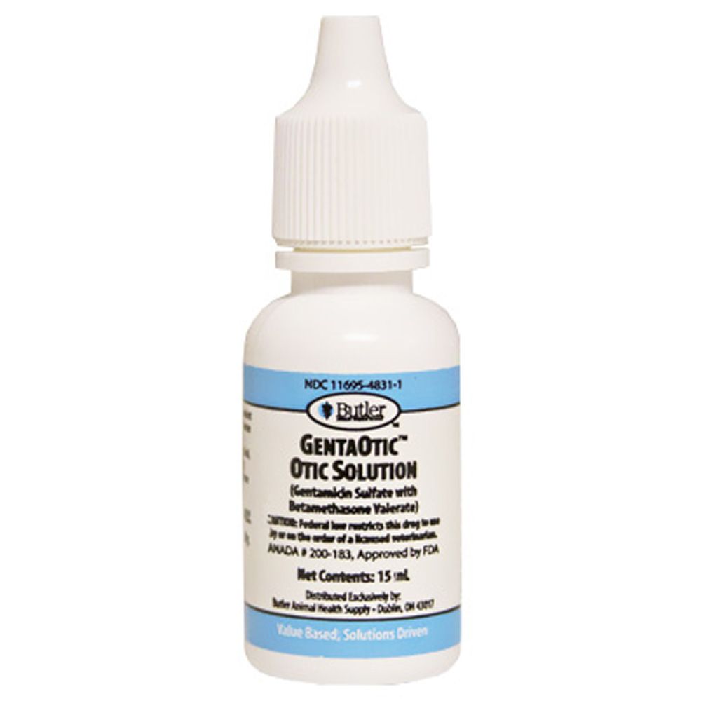 Genta-otic Otic Solution 240 ml | On Sale | EntirelyPets Rx