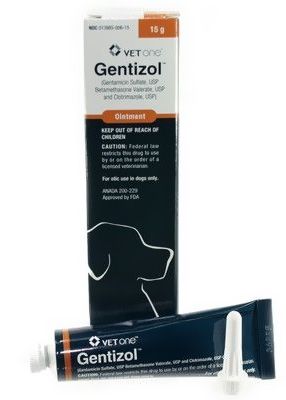 Gentizol Ointment 15gm Tube | On Sale | EntirelyPets Rx