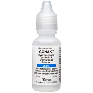 Gonak-Hypromellose Ophthalmic Solution 2.5% (15 ml) | On Sale ...