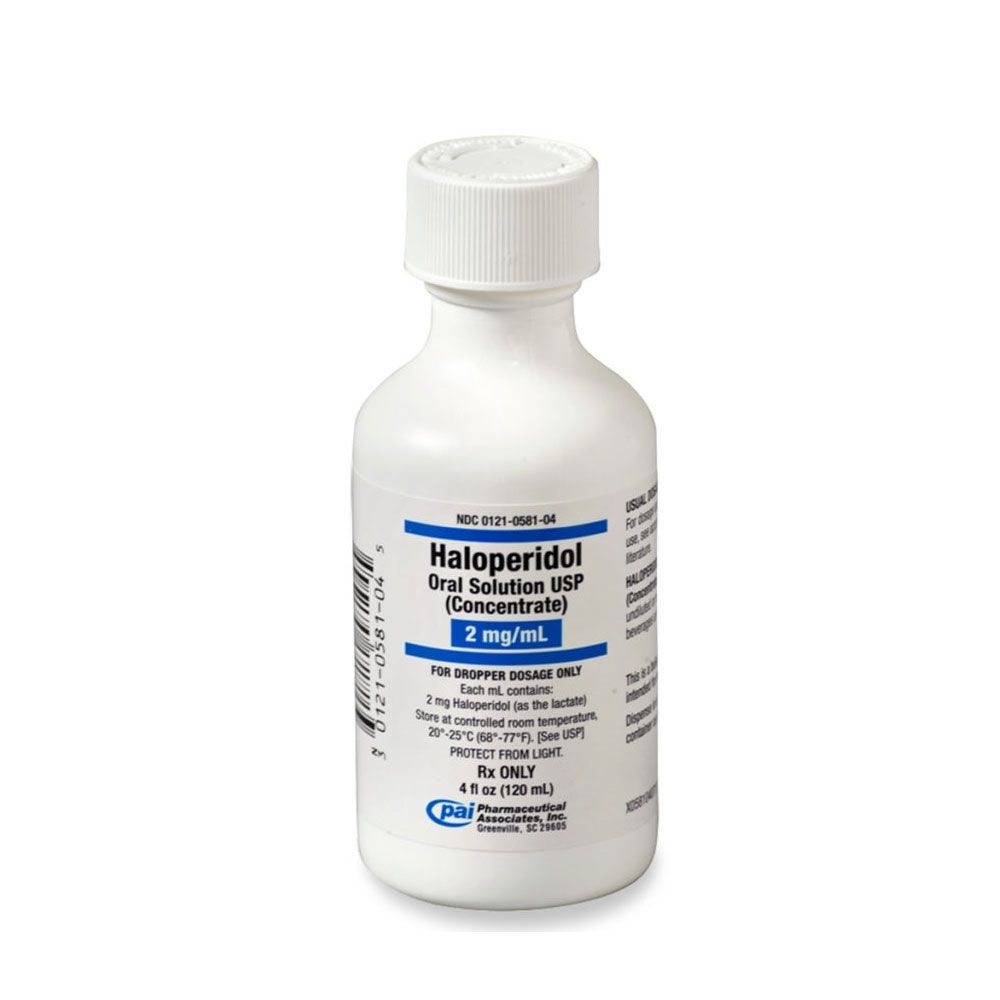 Haloperidol Oral Solution Concentrate 2mg/mL (120 mL) | On Sale ...