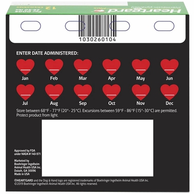 Heartgard Plus Green for Dogs 26-50 lbs (12 Chews) | EP Rx