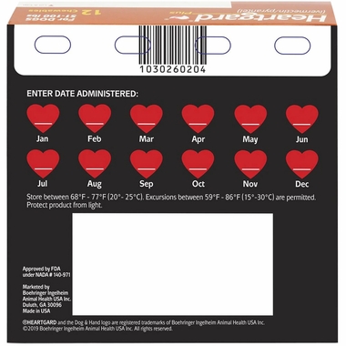 Heartgard Plus Brown for Dogs 51-100 lbs (12 Chews) | Free Shipping ...