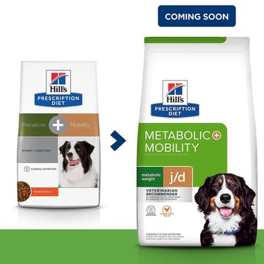 Hill's Prescription Diet Metabolic + Mobility j/d Chicken Flavor Dry ...